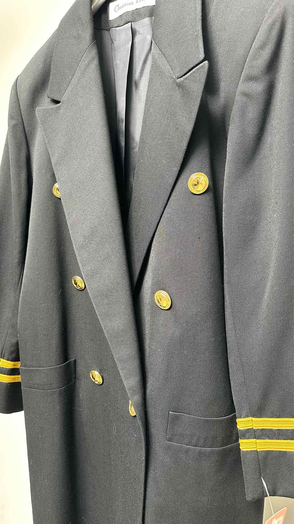 Christian Dior Metal-button Double-breast Mikitary Coat – TOKIO7